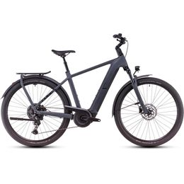 Cube Kathmandu Hybrid ONE 800 | Gr. 54 cm | Aluminium E-Trekkingbike Grau