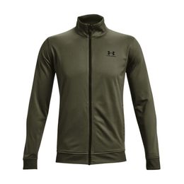 Under Armour Trainingsjacke "Sportstyle Tricot Jacket" in Gr&uuml;n | Gr.: L