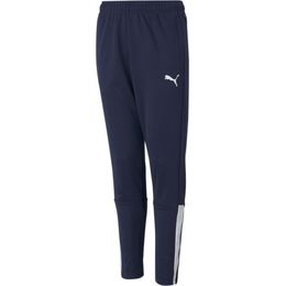 Puma Sporthose "TeamLIGA Training Pants Jr" in Blau | Gr.: 128