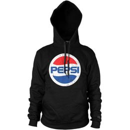 Pepsi Co Hoodie "Washed Globe Logo Hoodie" in Schwarz | Gr.: M