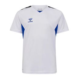 Hummel T-Shirt Hmlauthentic Kinder in WHITE/TRUE BLUE | Gr.: 128