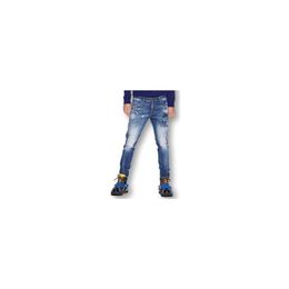 Dsquared2 Medium Bleached Spots Wash Sexy Twist Jeans Blau | Gr.: XL