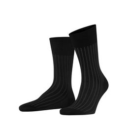 Falke Socken Shadow in Anthra/hellgrau gestreift | Gr.: 43/44