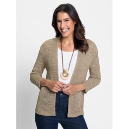 WITT WEIDEN Cardigan in Taupe | Gr.: 52