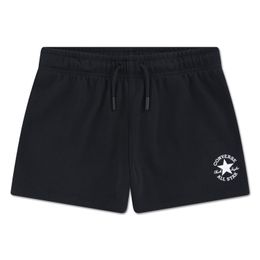 Sweatshorts Converse "CNVG DISSECTED CTP CORE SHORT", Jungen, Gr. 128/134 (M), N-Gr, schwarz, Obermaterial: 60% Baumwolle, 40% Polyester, Hosen Sweatshorts, f&uuml;r Kinder und Jugendliche, sportlicher Stil