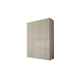 H&ouml;ffner Kleiderschrank 3-t&uuml;rig Vitreo Neo &brvbar; beige &brvbar; Ma&szlig;e (cm): B: 150 H: 212 T: 57.0 &raquo; H&ouml;ffner