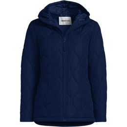LANDS' END Isolierte Steppjacke FeatherFree, Damen,  Blau, Polyester, by Lands' End