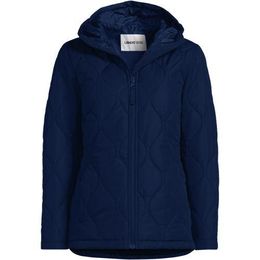 LANDS' END Isolierte Steppjacke FeatherFree, Damen,  Blau, Polyester, by Lands' End