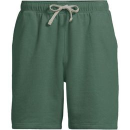 LANDS' END Serious Sweats Shorts, Herren,  Gr&uuml;n, Baumwoll-Mischung/Polyester-Mischung, by Lands' End