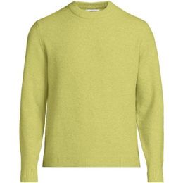 LANDS' END Wool Touch Rundhals-Pullover, Herren,  Gr&uuml;n, by Lands' End