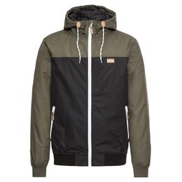 Iriedaily Jacke 'Auf Deck' Herren Gr&ouml;&szlig;e M braun / oliv / schwarz / wei&szlig;