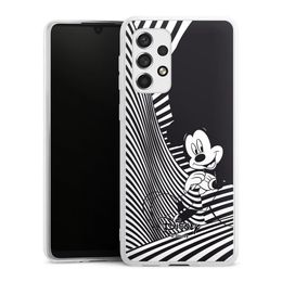 DeinDesign Galaxy A33 5G Handy Silikon H&uuml;lle Case transparent Handyh&uuml;lle Disney Mickey Mouse Official Licensed Product Silikon Case