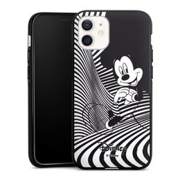 DeinDesign iPhone 12 Handy Silikon H&uuml;lle Case schwarz Handyh&uuml;lle Official Licensed Product Disney Mickey Mouse