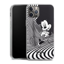 DeinDesign iPhone 12 Pro Max Handy Silikon H&uuml;lle Case transparent Handyh&uuml;lle Official Licensed Product Mickey Mouse Disney Silikon Case