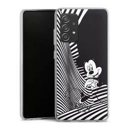 DeinDesign Galaxy A52s 5G Handy Silikon H&uuml;lle Case transparent Handyh&uuml;lle Official Licensed Product Disney Mickey Mouse Silikon Case