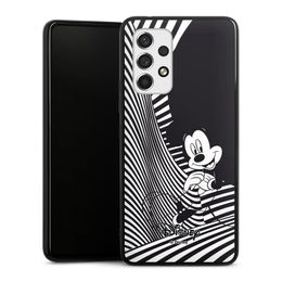 DeinDesign Galaxy A53 5G Handy Silikon H&uuml;lle Case schwarz Handyh&uuml;lle Disney Mickey Mouse Official Licensed Product