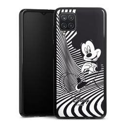 DeinDesign Galaxy A12 Handy Silikon H&uuml;lle Case schwarz Handyh&uuml;lle Disney Mickey Mouse Official Licensed Product