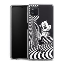 DeinDesign Galaxy A12 Handy Silikon H&uuml;lle Case transparent Handyh&uuml;lle Disney Mickey Mouse Official Licensed Product Silikon Case