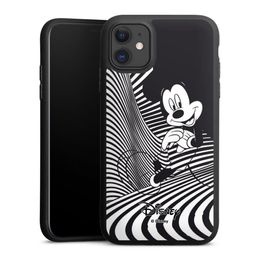 DeinDesign iPhone 11 Handy Premium Silikon H&uuml;lle Handyh&uuml;lle schwarz Case Official Licensed Product Disney Mickey Mouse Silikon Premium Case