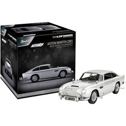 Spielzeug-Adventskalender Revell "007 -James Bond Aston Martin DB5, Autobausatz zum Zusammenstecken", silberfarben, Adventskalender, Kinder