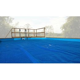Pool-Abdeckplane Weka, blau, B:200cm L:410cm, Polyethylen (PE), Planen, f&uuml;r Rechteckpool Gr. 1