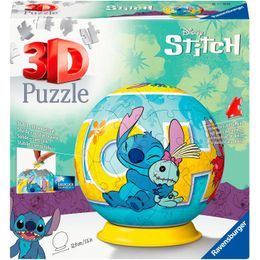 Puzzleball Ravensburger "Disney Stitch", bunt, Puzzles, Kinder&Oslash;:13cm, Made in Europe, &Oslash;:13cm