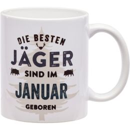 INTERLUXE Home Accessoires Tasse - Die besten J&auml;ger Januar