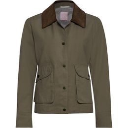 Brigitte von Sch&ouml;nfels Brigitte von Sch&ouml;nfels Wachsjacke Khaki (Gr&ouml;&szlig;e: 46)