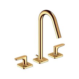 Hansgrohe 3-Loch-Waschtischarmatur 160 Axor Citterio M A 135mm, m HG, ZugstAblGar, Ros, po g op (34133990)
