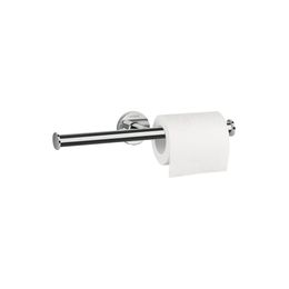 Hansgrohe Toilettenpapierhalter Logis Uni. doppelt, Wandmontage, Messing, chrom (41717000)