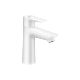 Hansgrohe Waschtisch-Einhebelmischer 110 Talis E CoolSt ohne Zugstangen-Ablaufgarnitur, mattwei&szlig; (71714700)