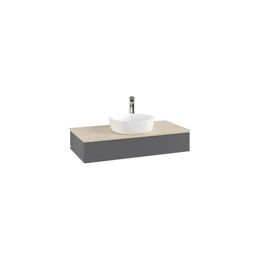 Villeroy & Boch V&B Waschtischunterschrank mit Frontstruktur Antao 100x19x50cm, HL, WBP botti., A m Lac ; Villeroy & Boch (K09153GK)