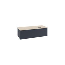 Villeroy & Boch V&B Waschtischunterschrank mit Frontstruktur, mit Beleuchtung Antao 120x36x50cm, WBP botti., md bl. m Lac ; Villeroy & Boch (L34113HG)