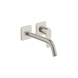 Hansgrohe Fertigset Axor Citterio M UP-Waschtisch-Einhebelmischer, A 227mm, m Ros, Edelstahl-Optik (34116800)