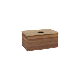 Villeroy & Boch V&B Waschtischunterschrank ohne Frontstruktur -Beleuchtung Antao 80x36x50cm, HL, WBP hon. Oa, w. wal ; Villeroy & Boch (L30051HM)