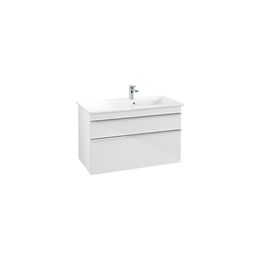 Villeroy & Boch V&B Waschtischunterschrank Venticello 95,3x59x50,2cm, B re, Gr. chr, glo wh. ; Villeroy & Boch (A92801DH)