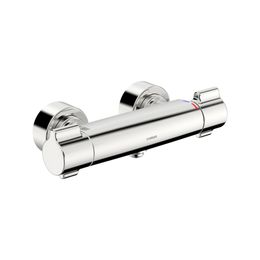 Hansa Dusch-Thermostat HansaCLINICA AP, f&uuml;r Wandaufbau, chrom (08806200)