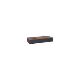 Villeroy & Boch V&B Waschtischunterschrank ohne Frontstruktur Antao 120x19x50cm, WBP w. wal, md bl. m Lac ; Villeroy & Boch (K11012HG)