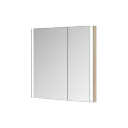 KEUCO Spiegelschrank 2-t&uuml;rig Somaris 80x71x11,5cm, Ei he Dek., WE, asym. (14512852200)