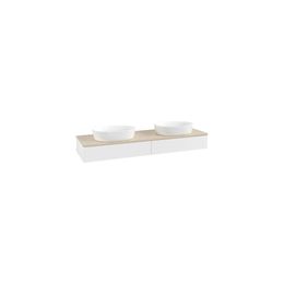 Villeroy & Boch V&B Waschtischunterschrank mit Frontstruktur, mit Beleuchtung Antao 160x50cm, WBP-farbe botti., wh. m Lac ; Villeroy & Boch (L17113MT)
