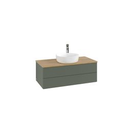 Villeroy & Boch V&B Waschtischunterschrank mit Frontstruktur Antao 100x36x50cm, HL, WBP hon. Oa, le g. m La ; Villeroy & Boch (K20151HL)