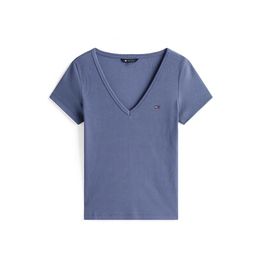 Tommy Jeans T-Shirt 'Essential' Damen Gr&ouml;&szlig;e M enzian