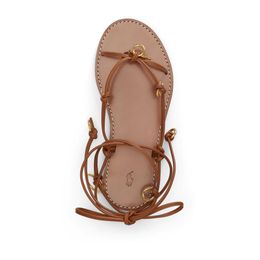 Polo Ralph Lauren Sandale Damen Gr&ouml;&szlig;e 38.5 braun