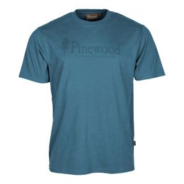 Pinewood T-Shirt Outdoor Life Azur Blue (Gr&ouml;&szlig;e: S)