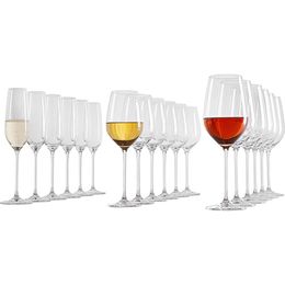 Schott Zwiesel Gl&auml;serset Fortissimo, Klar, Glas, 18-teilig, Made in Germany, Essen & Trinken, Gl&auml;ser, Gl&auml;ser-Sets