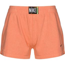 Nike Sportswear Shorts Damen Gr&ouml;&szlig;e 34 gr&uuml;n / lachs / schwarz / wei&szlig;