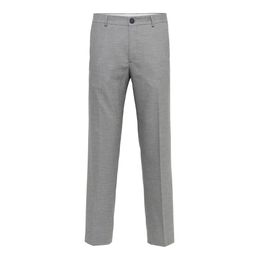 Selected Pleated Pants 'Logan' male Grey size 42