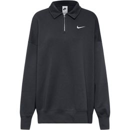Nike Phoenix Sweatshirt Damen - schwarz - Gr. XL - Baumwolle/Polyester