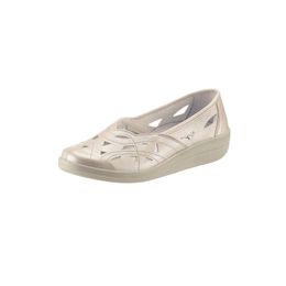 Aco Damen Slipper, taupe, Gr&ouml;&szlig;e 41