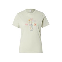 Iriedaily T-Shirt Damen Gr&ouml;&szlig;e XL blau / pastellgr&uuml;n / orange / rosa